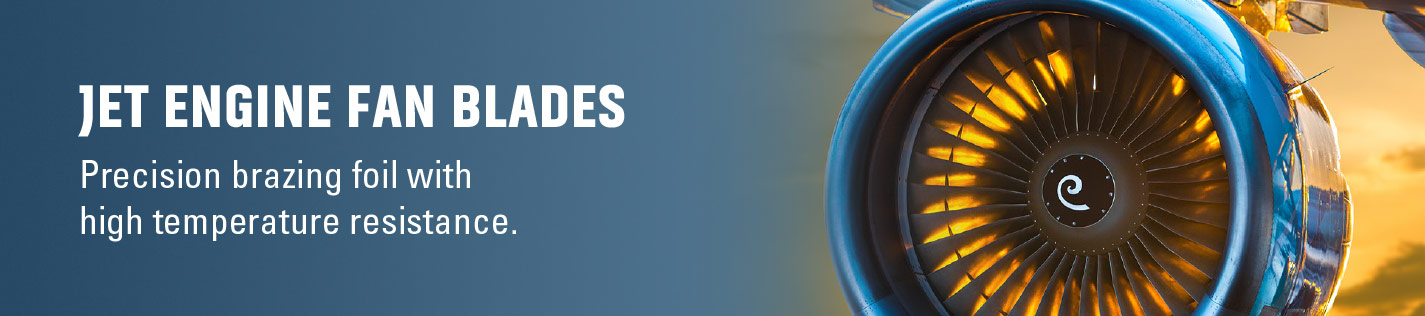 High Performance Metal Strip and Foil for Jet Engine Fan Blades